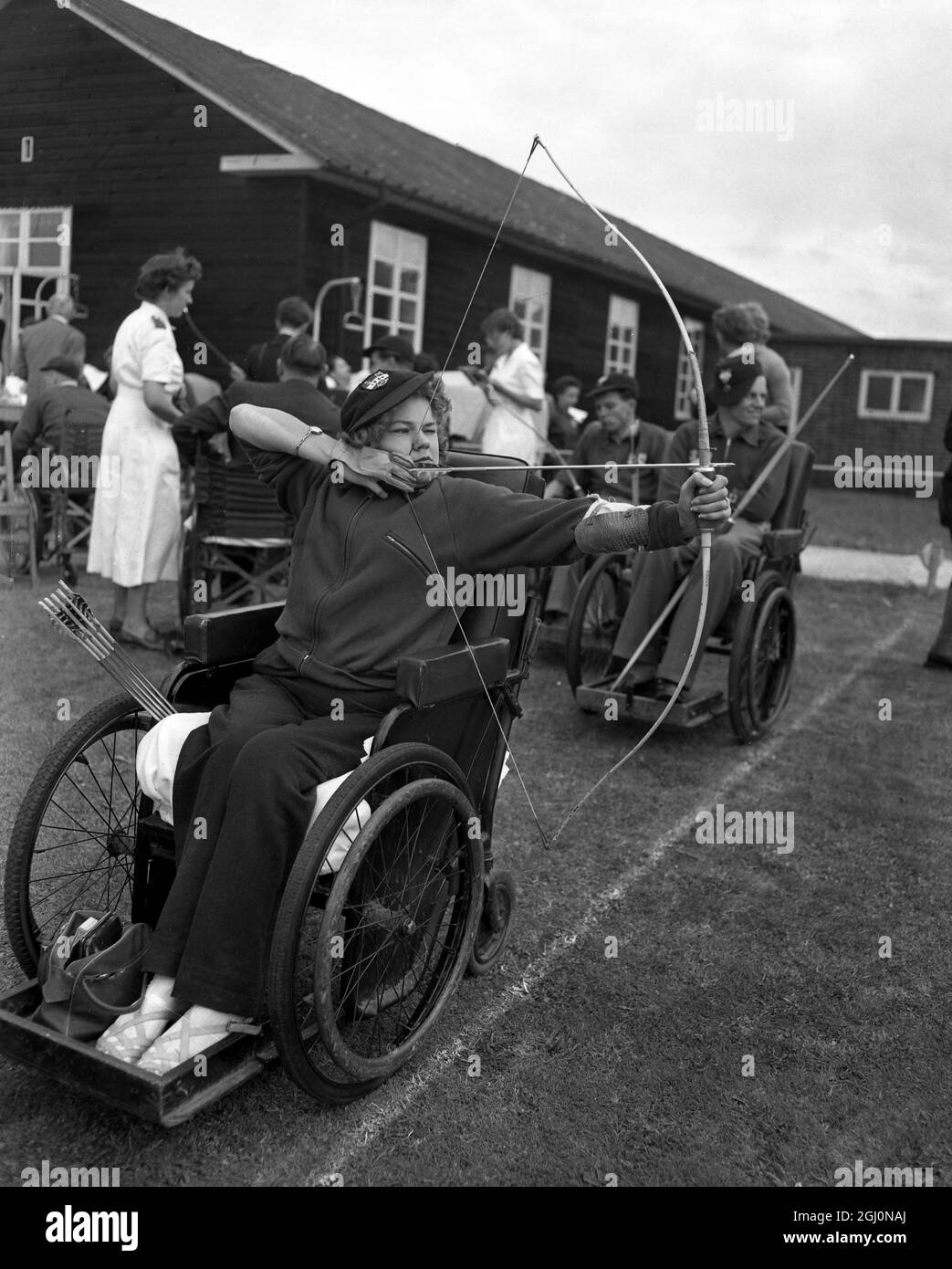 Stoke Mandeville Games Competitors from 14 nations took part in the ...