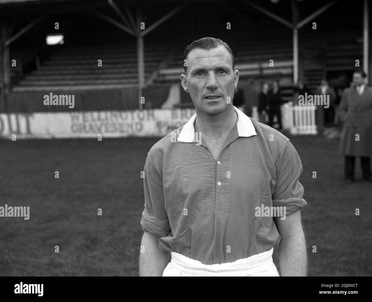 Gravesend and Northfleet Football Club Harry McDonald 15th August 1957 ...