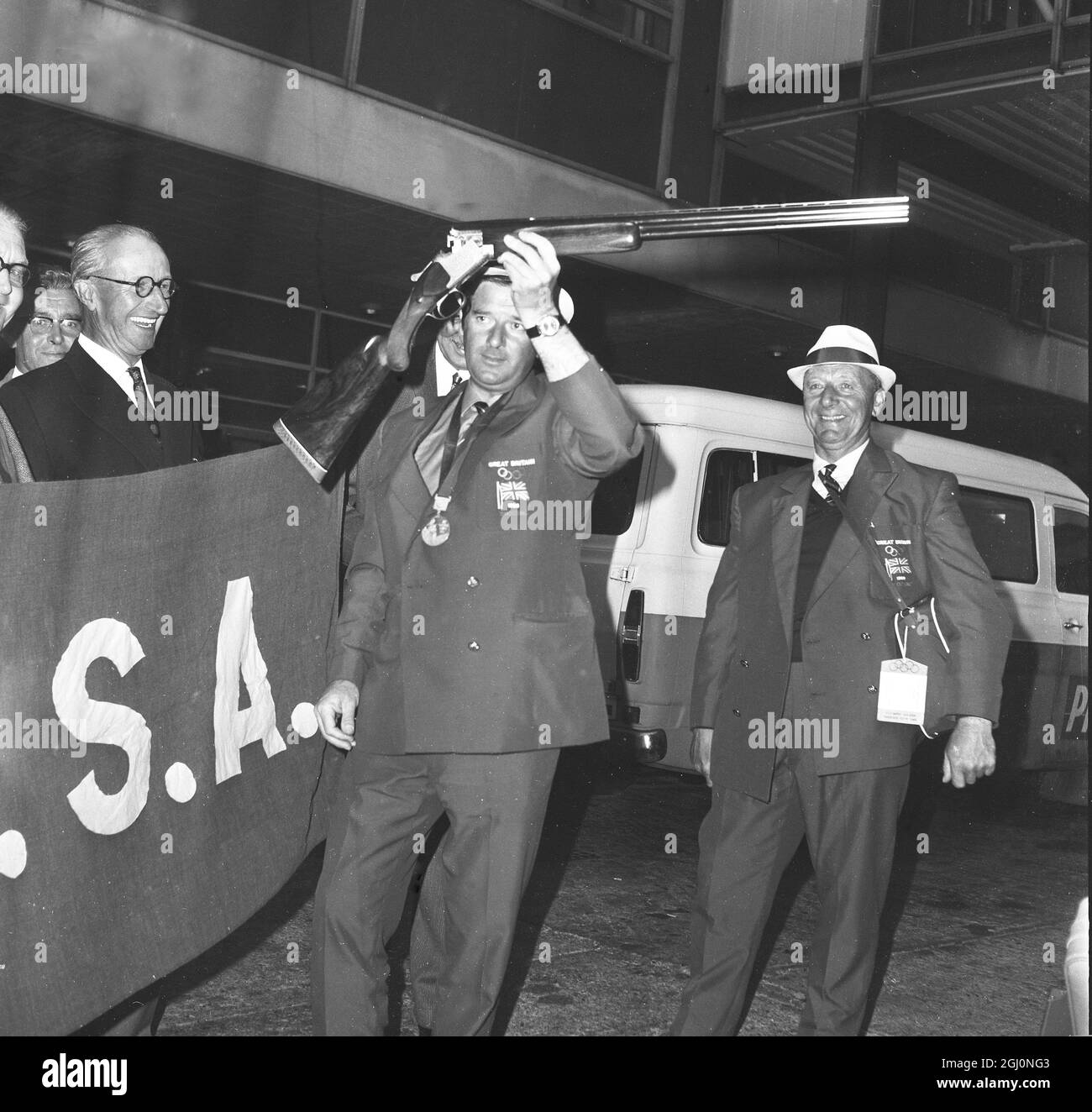 London ; Bob Braithwaite from Scorton , Lancashire , winner of the gold ...