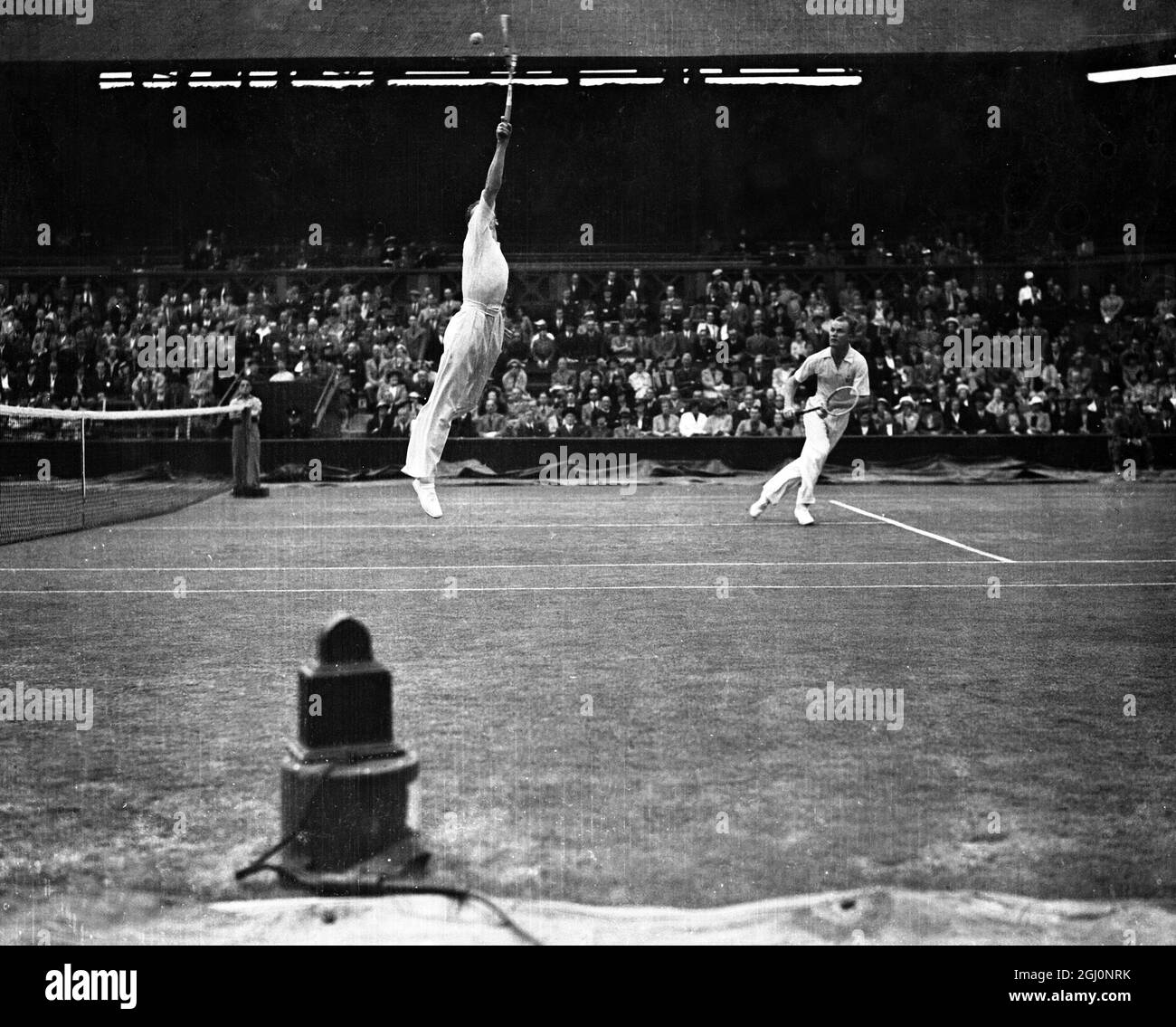 Donald Budge and Gene Mako , the Americans who are the Wimbledon ...