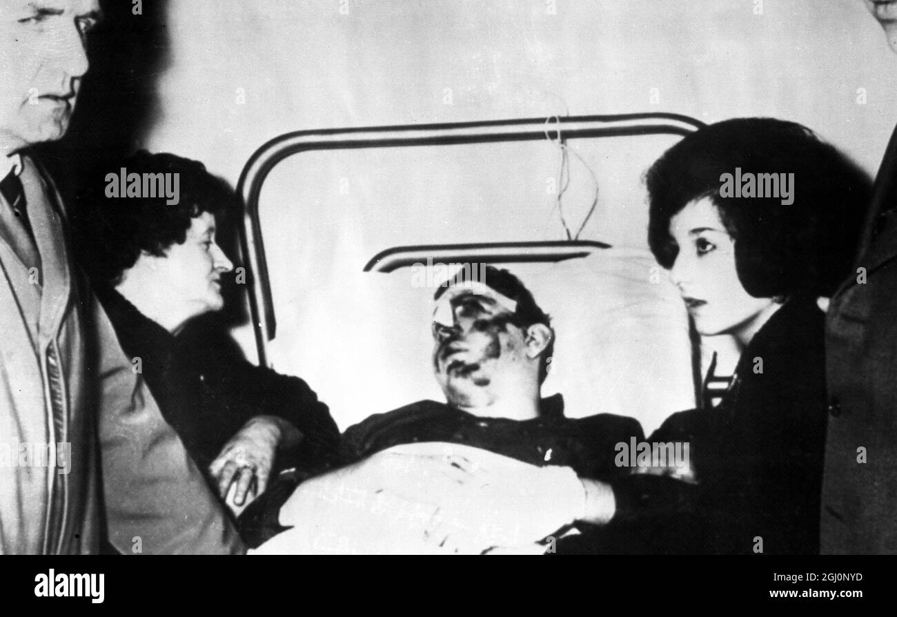 Visitors for Joe Baker . Parents (left) and fiancee of Joe Baker ...