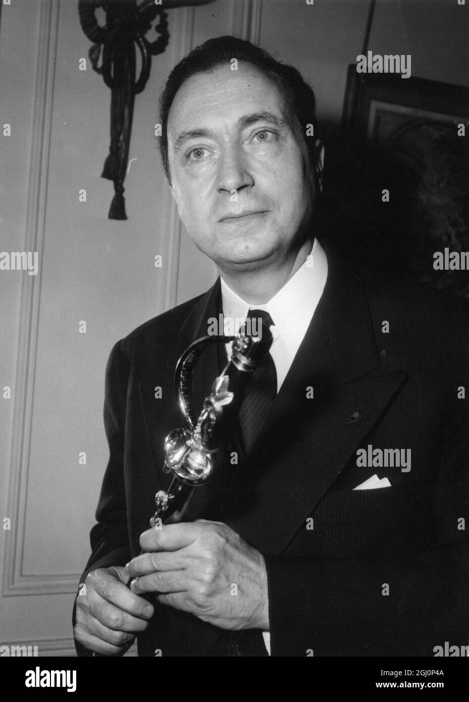 Jean Delay. 8 January 1960 Stock Photo - Alamy