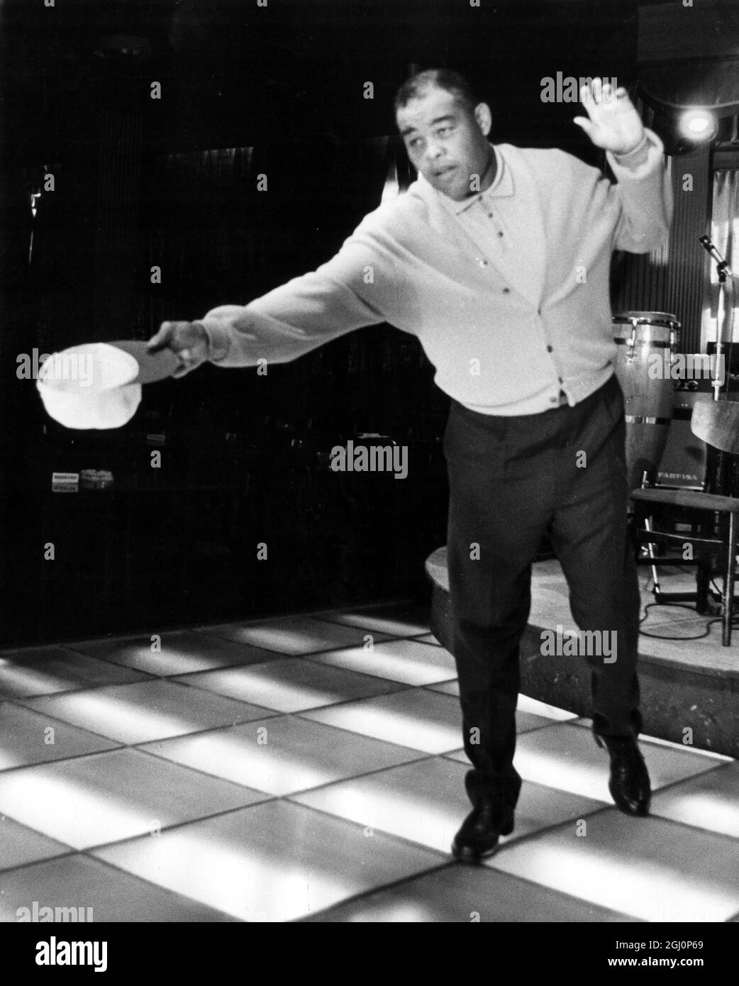 Joe Louis in cabaret . The former heavyweight champion of the world Joe ...