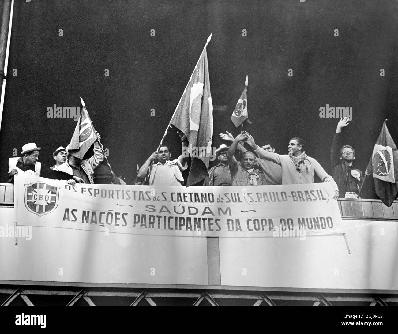 Brazilian supporters . Liverpool , England : Brazilian supporters are ...