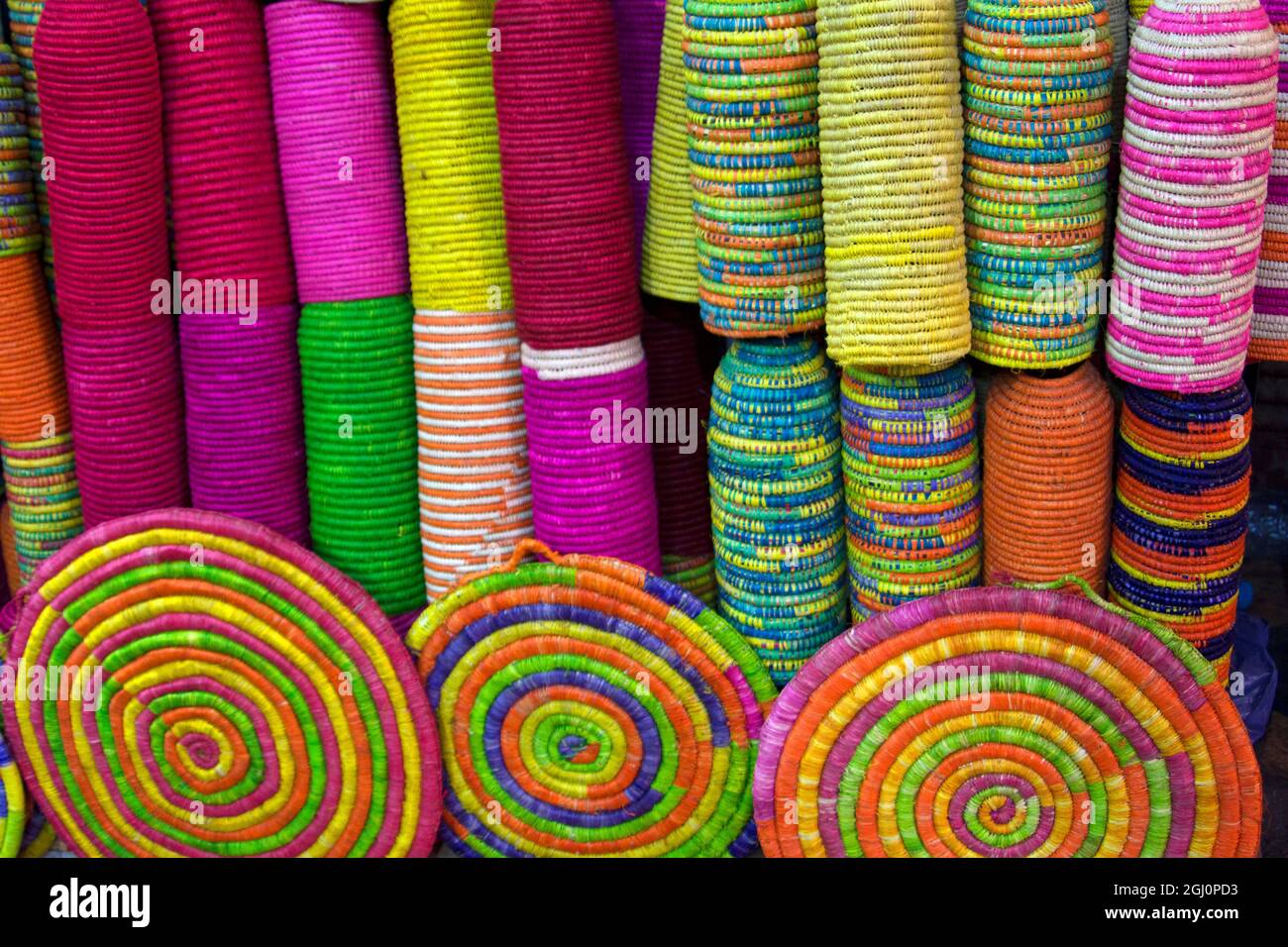 Colorful baskets hi-res stock photography and images - Alamy