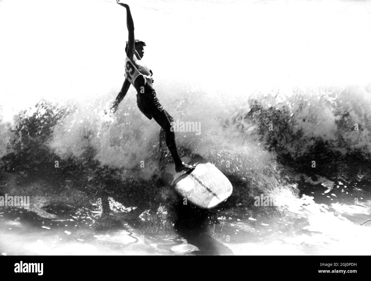 Surfing 1960s hi-res stock photography and images - Alamy