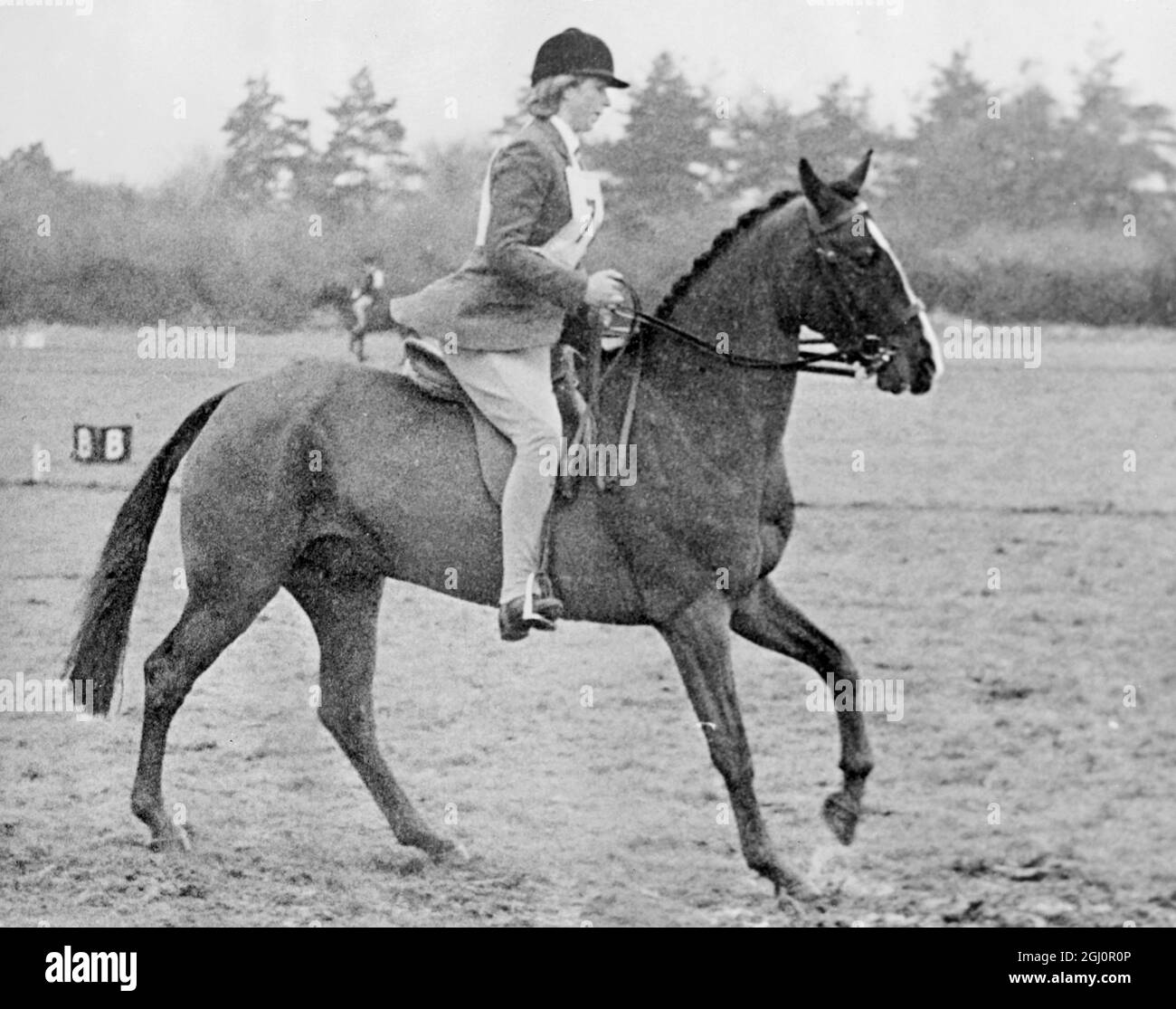 Princess Anne in action : Tweedlesdown, Hampshire : Princess Anne ...