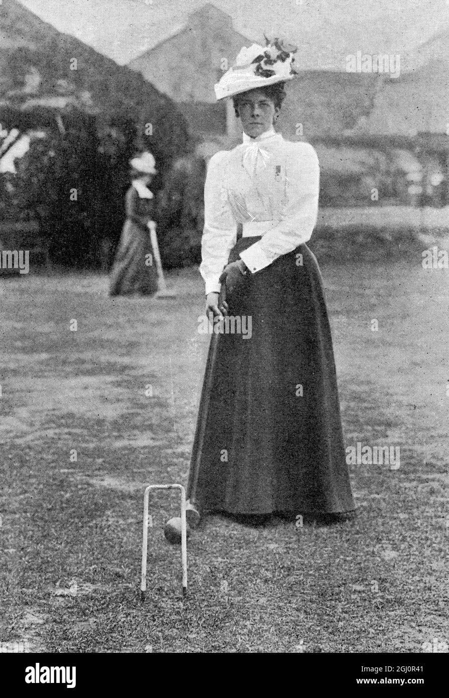 Miss MAY CHESTER , Gold Medallist , 1899 Stock Photo - Alamy