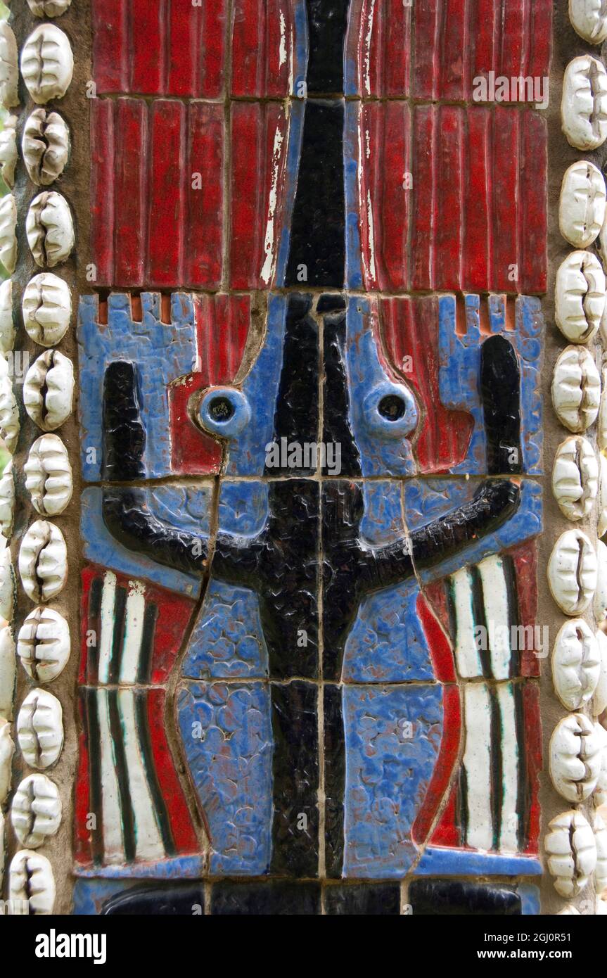 Africa, Togo, Kpalime. Artisan handicraft center & training school ...