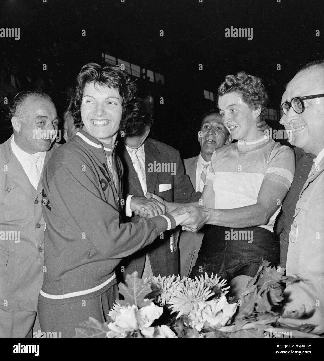 One hour world record holder Black and White Stock Photos & Images - Alamy