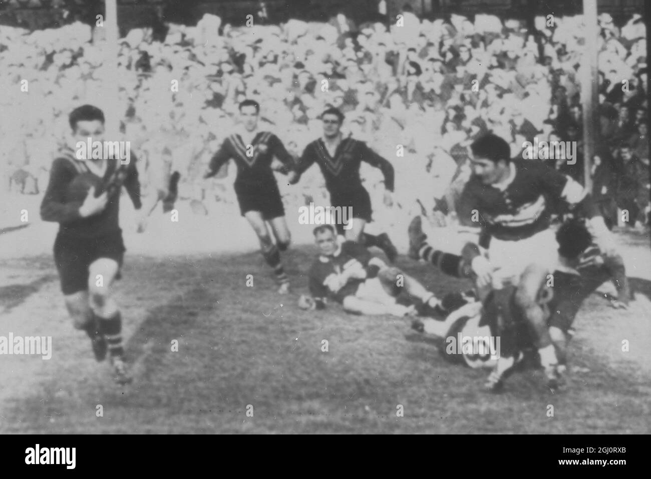 BOURKE FOLLOWED BY LUMSDEN AND GASNIER IN AUSTRALIA V MONTPELLIER ...