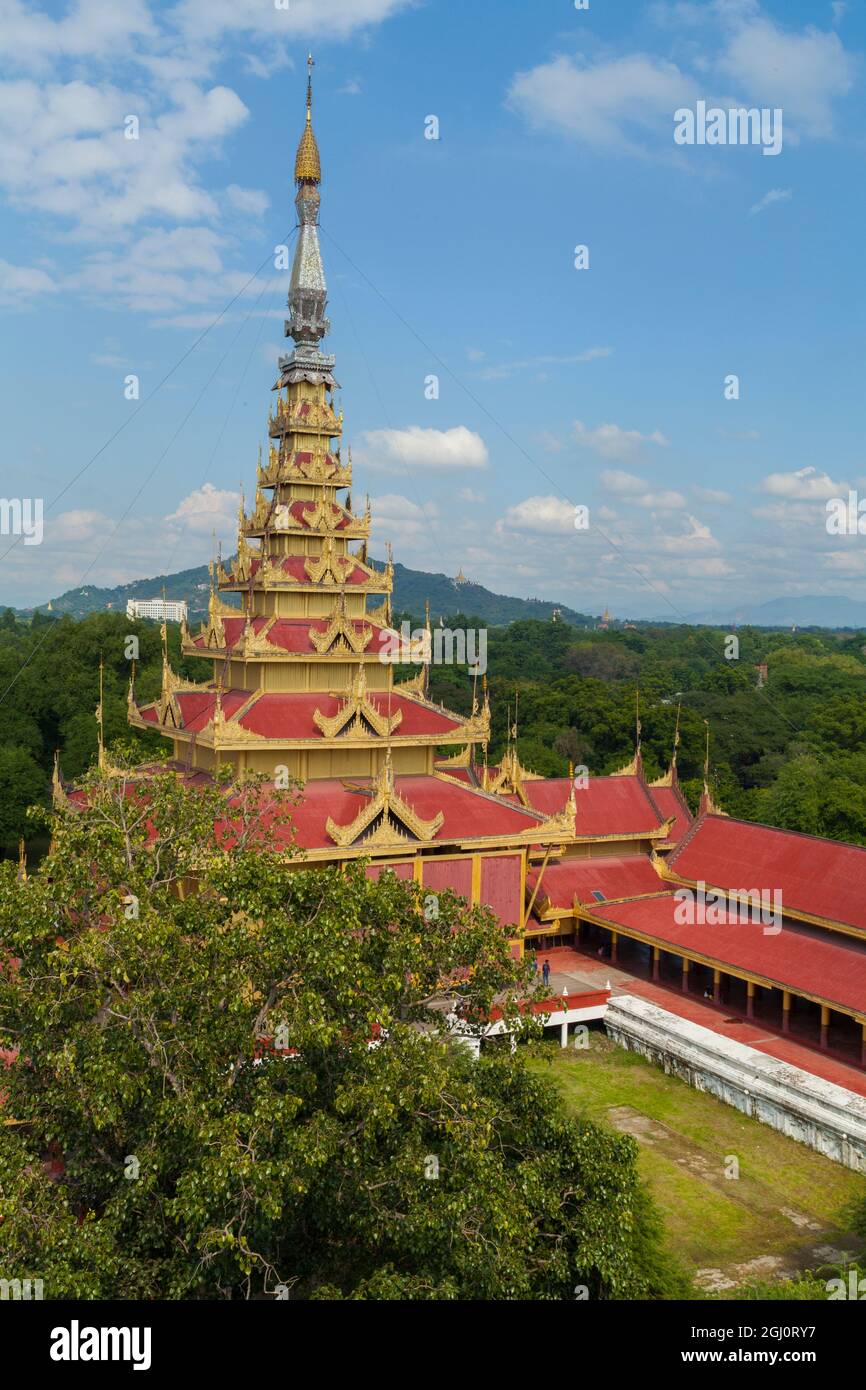 Mandalay Palace, Myanmar Stock Photo - Alamy
