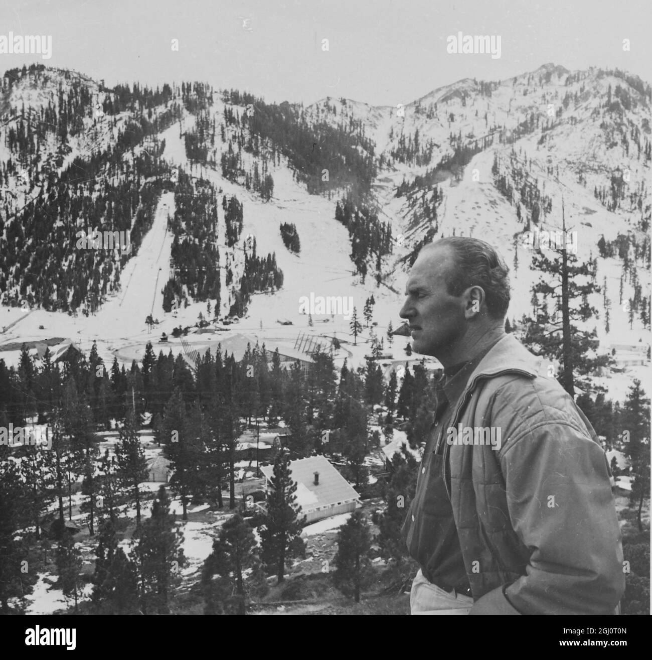 WILLY SCHAEFFLER DIRECTOR OF EVENTS AT THE WINTER OLYMPICS AT SQUAW ...