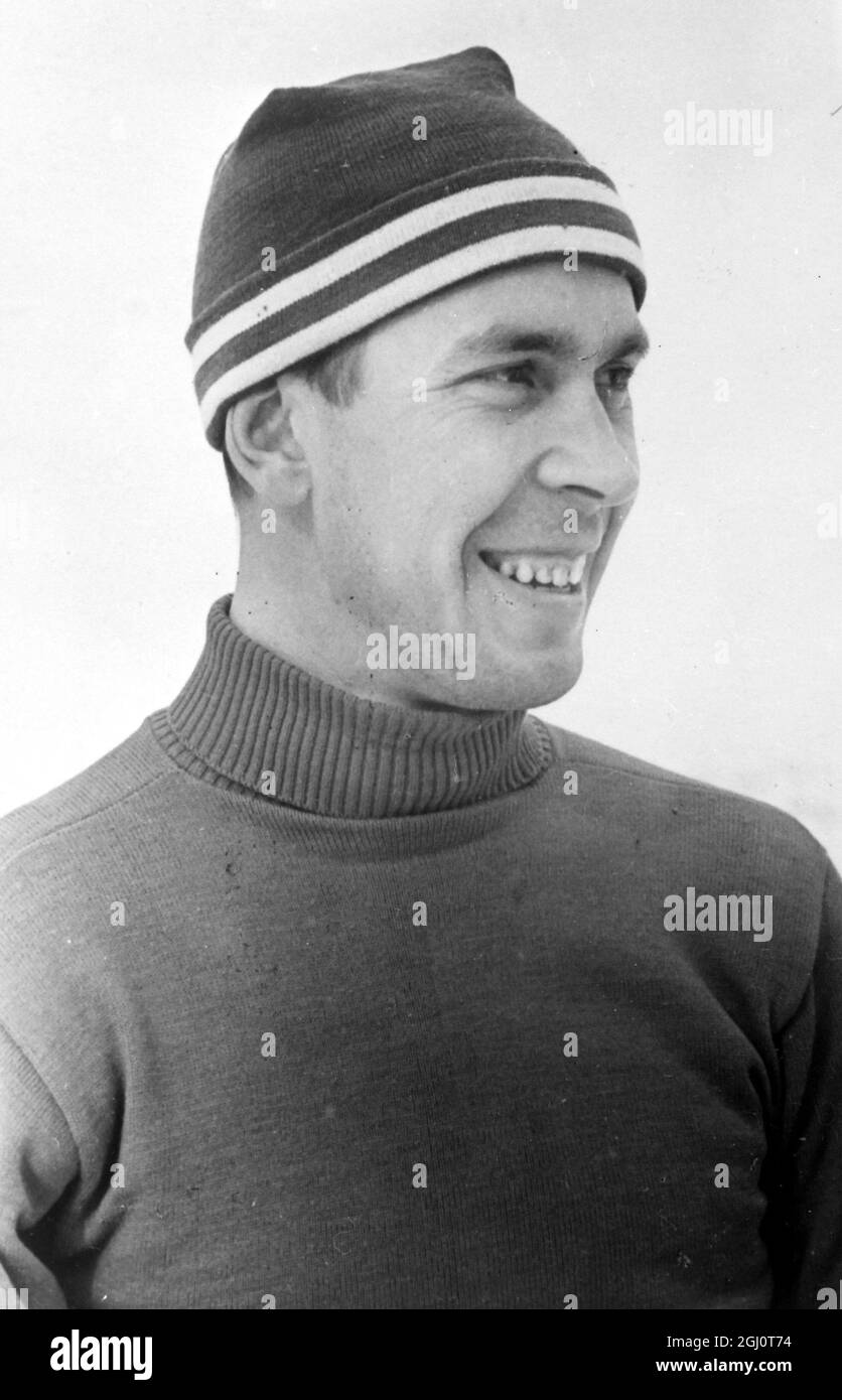 SKIER VLADIMIR SHILIKOVSKY A MEMBER OF THE SOVIET OLYMPIC TEAM 2 ...