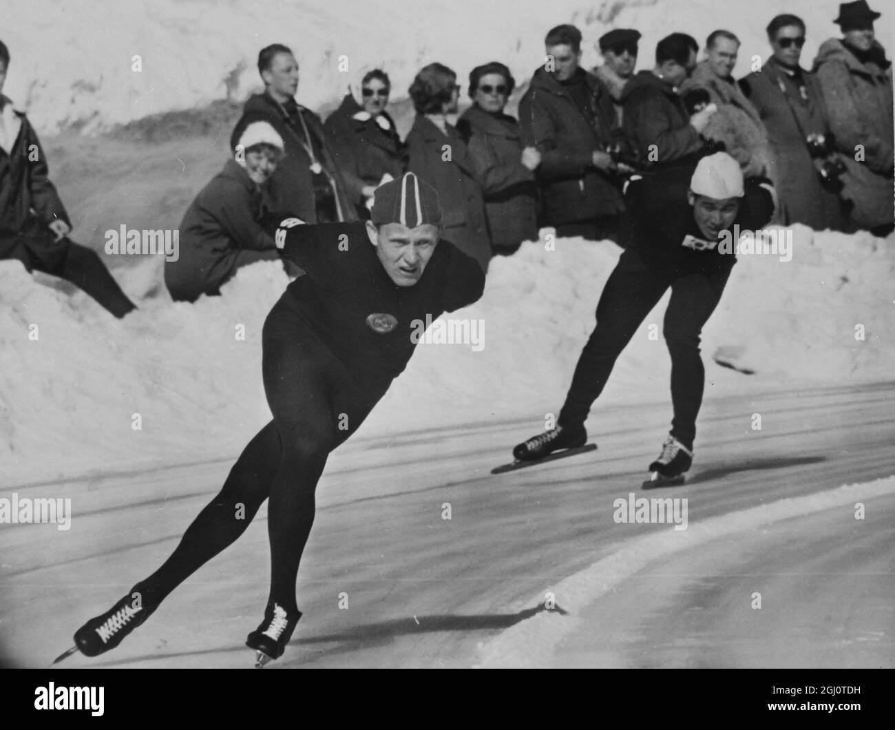 1960 olympics speed skating hi-res stock photography and images - Alamy