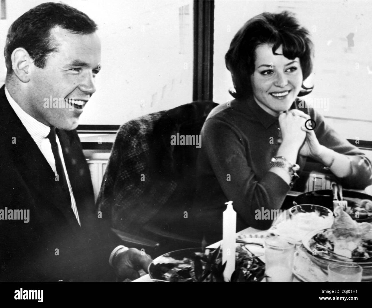 WORLD HEAVYWEIGHT BOXING CHAMPION INGEMAR JOHANNSON GETS ENGAGED TO ...