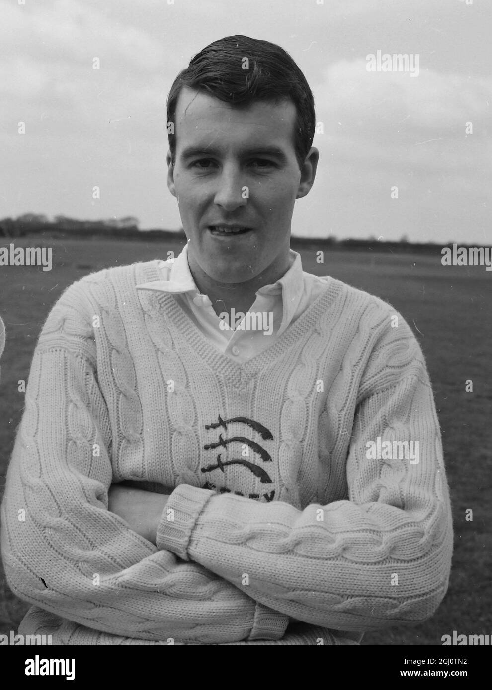 BARRY KNIGHT - CRICKET ESSEX CC 28 APRIL 1960 Stock Photo - Alamy