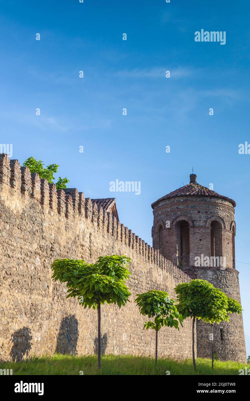 Georgia, Kakheti, Telavi. Castle walls Stock Photo - Alamy