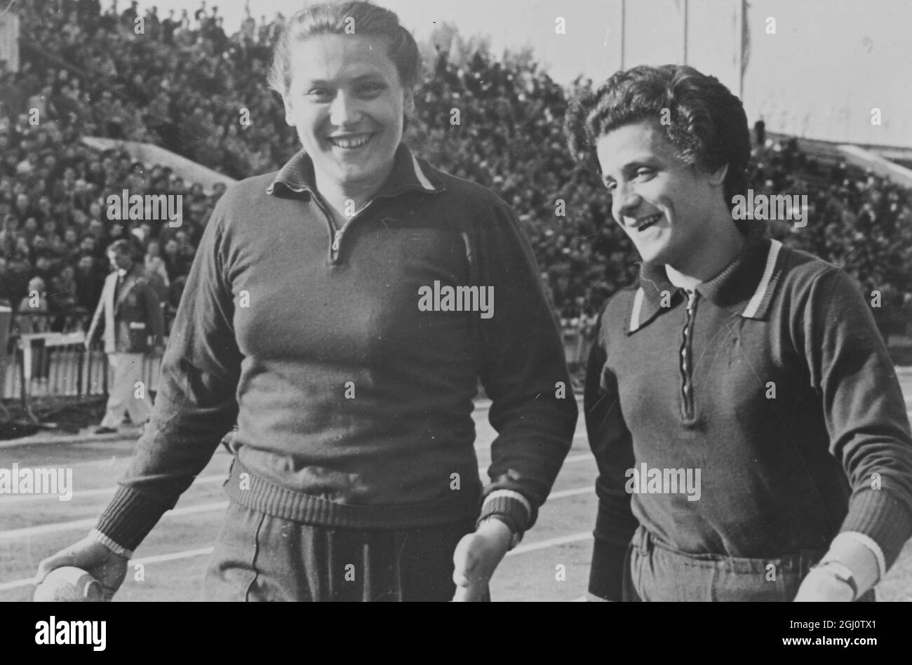 ATHLETICS SOVIET WOMEN POSSIBLE OLYMPIC HOPES 29 MAY 1960 Stock Photo ...