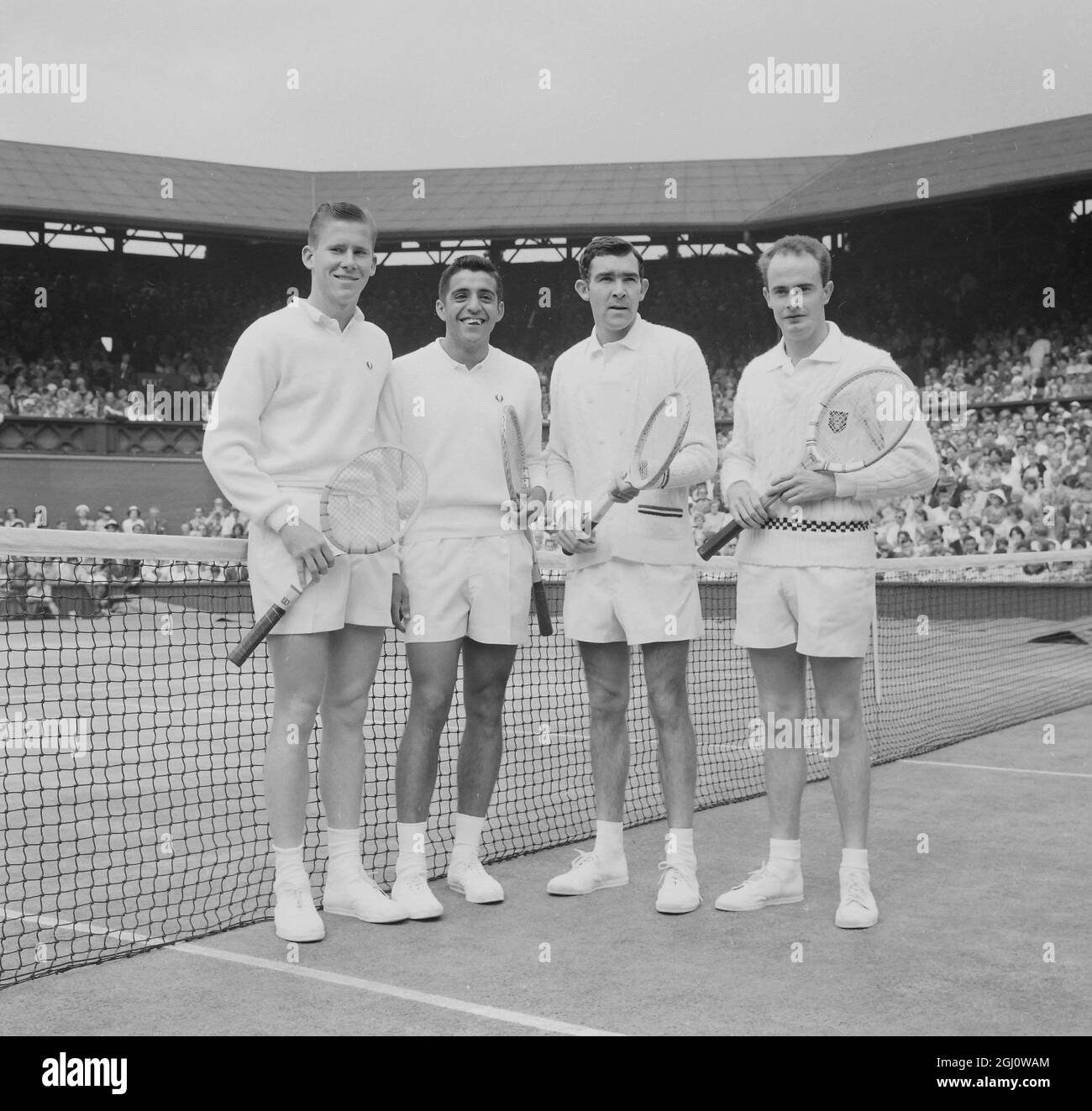 DAVIES MICHAEL WILSON RALSTON & OSUNA AT WIMBLEDON, TENNIS ...