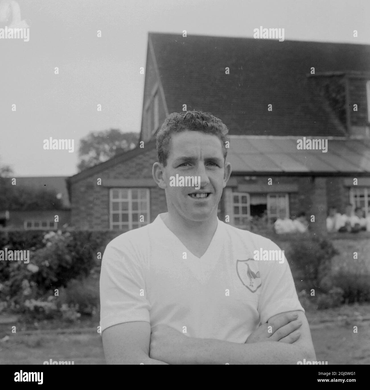 DAVE MACKAY OF TOTTENHAM HOTSPUR FOOTBALL CLUB - PORTRAIT - 1 AUGUST ...
