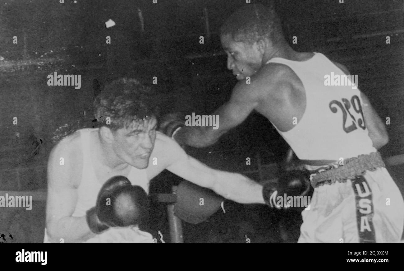 OLYMPIC GAME BOXING WELTERWEIGHT QUARTER LLOYD V BALDWIN 3 SEPTEMBER ...