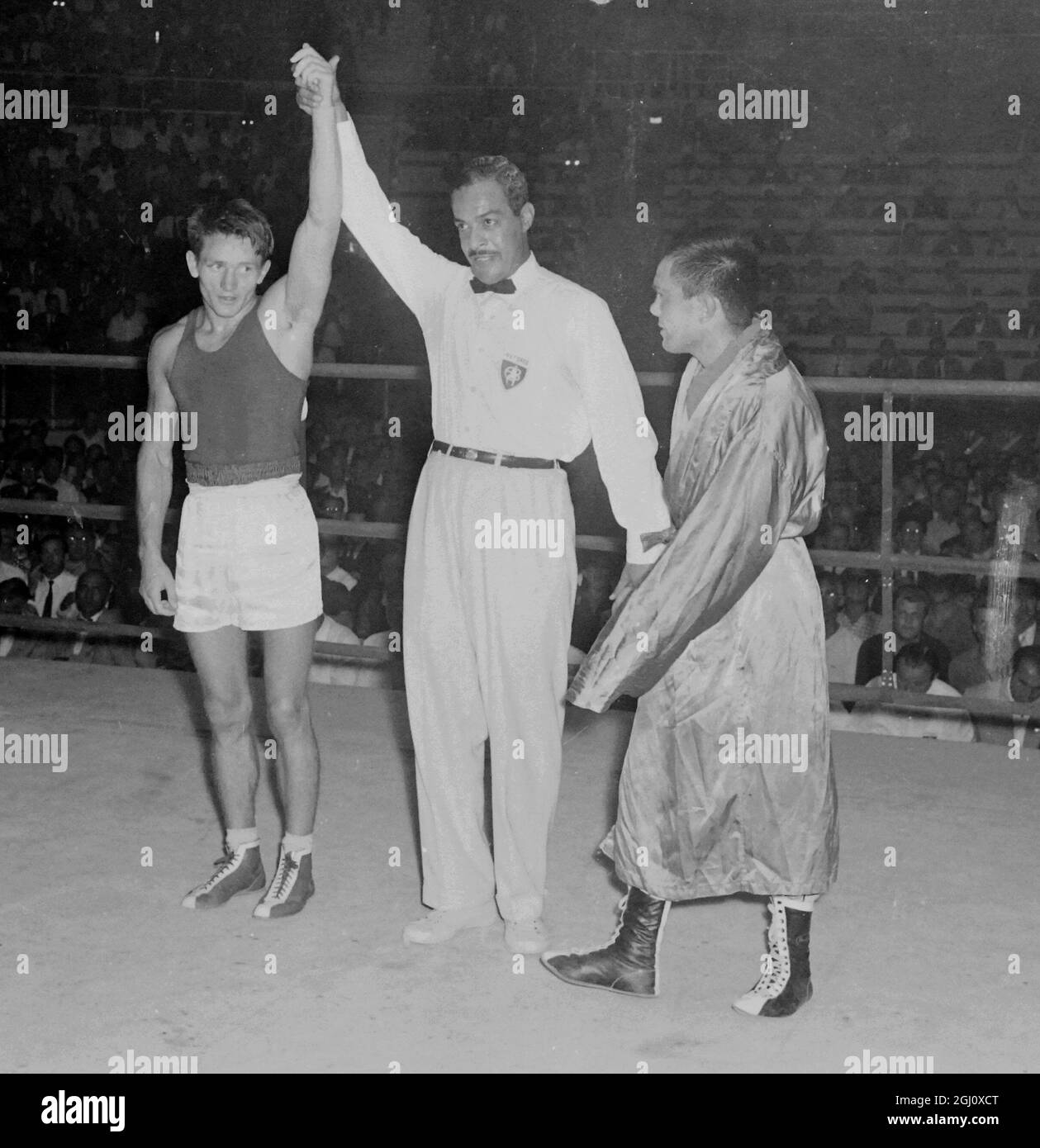 OLYMPIC GAME BOXING BANATAMWEIGHT FINAL GROGORYEV GOLD ZAMPARINI 6 ...