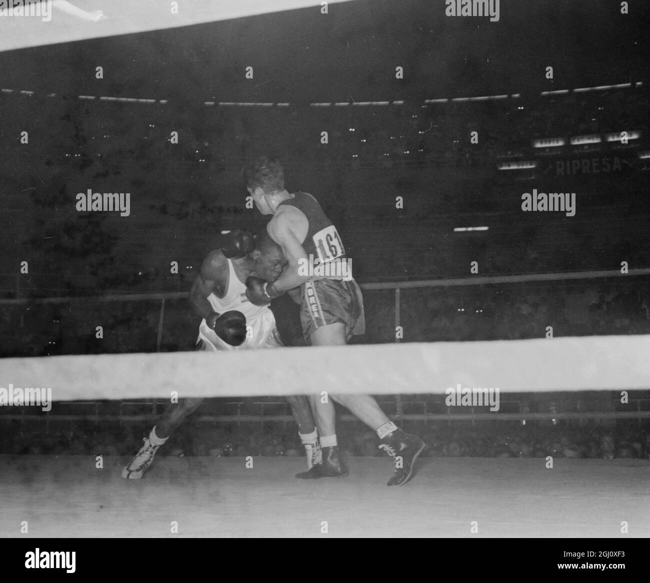 OLYMPIC GAME BOXING KIM DUCK 3 SEPTEMBER 1960 Stock Photo - Alamy