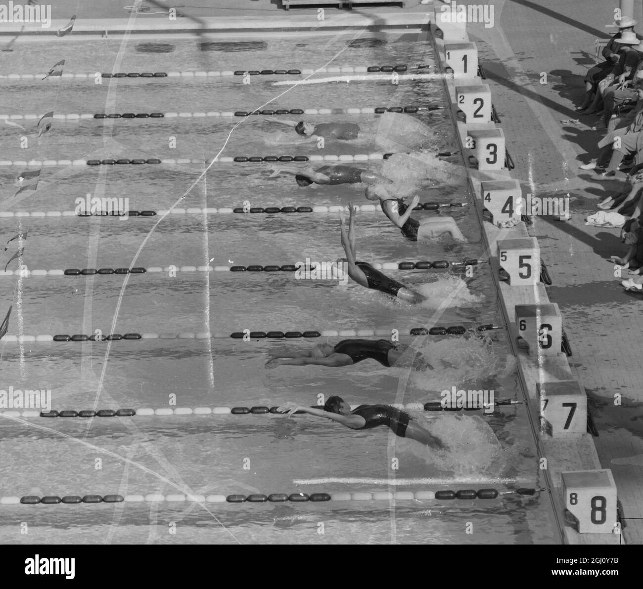 1960 olympic swimming hi-res stock photography and images - Alamy