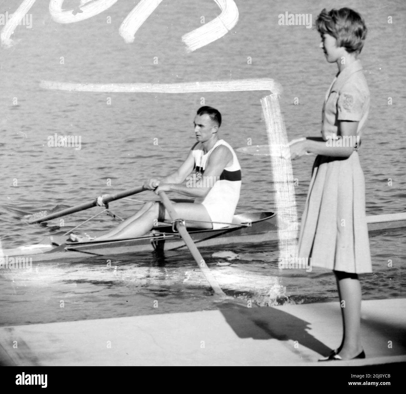 News olympics rowing Black and White Stock Photos & Images - Alamy