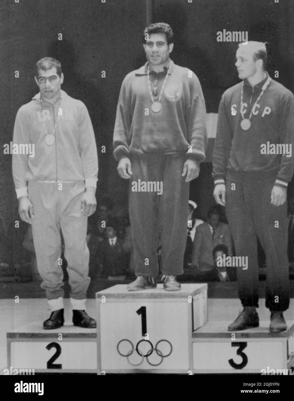OLYMPIC GAME WRESTLING LIGHT HEAVYWEIGHT ITLI GOLD TAKHTI 2 ABDUL 3 7 ...