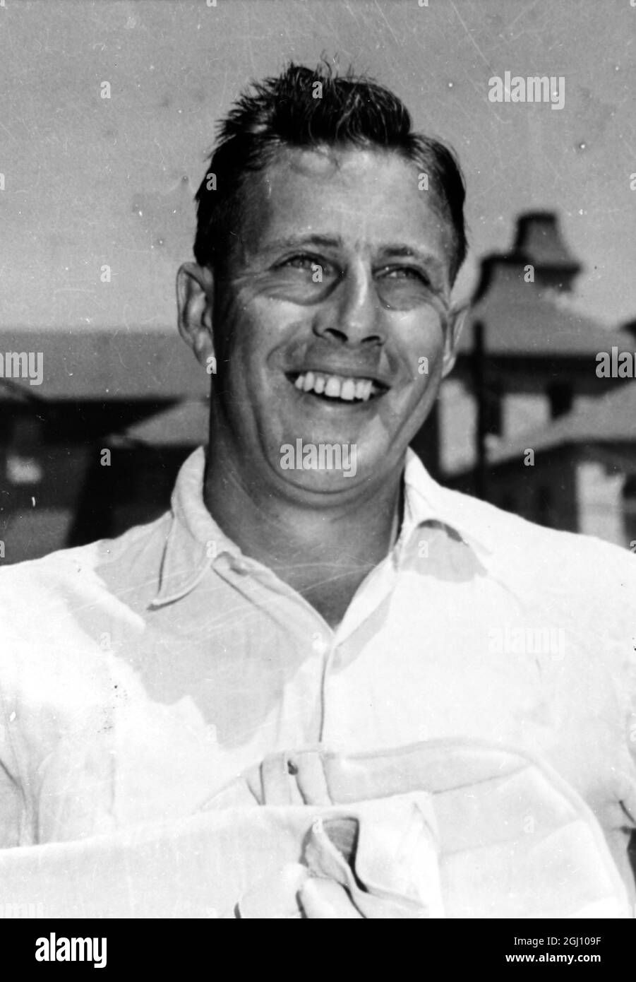 CRICKET THOMAS G 16 FEBRUARY 1961 Stock Photo - Alamy