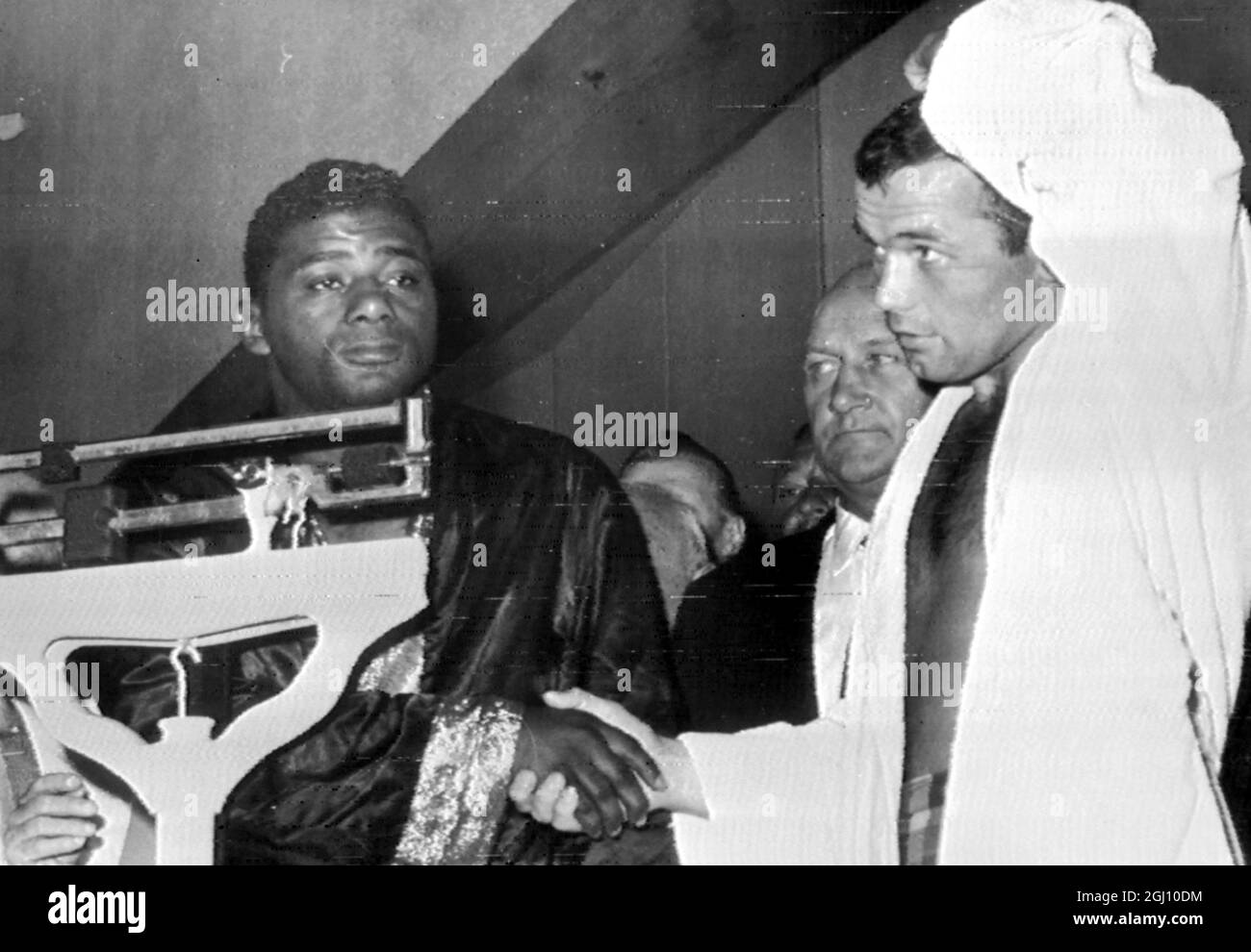 BOXING - PREPARATION FOR FLOYD PATTERSON - JOHANSSON FIGHT IN FLORIDA ...