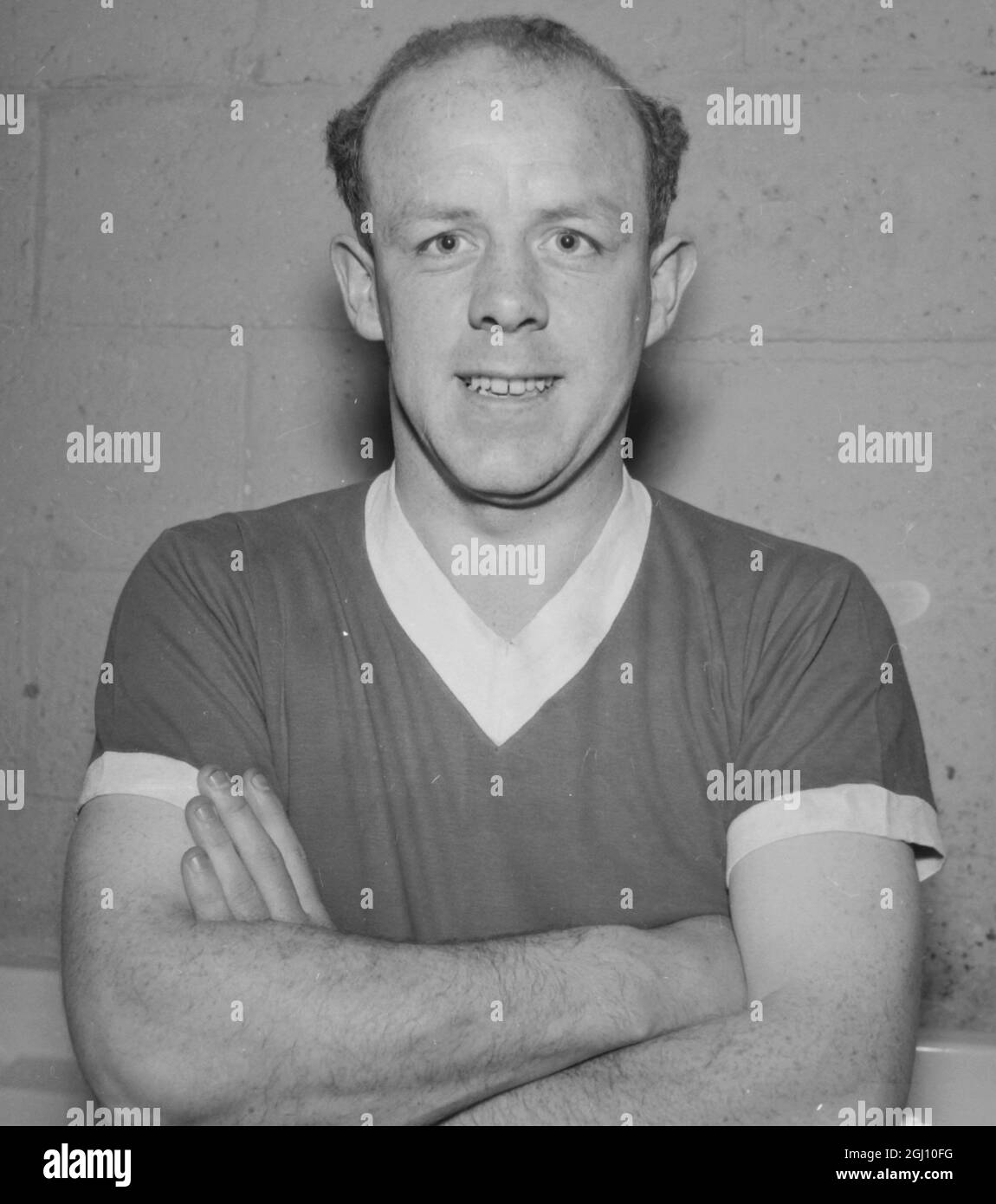 FOOTBALL MIDDLESBROUGH CLUB PORTRAIT - RAY YEOMAN 17 MARCH 1961 Stock ...