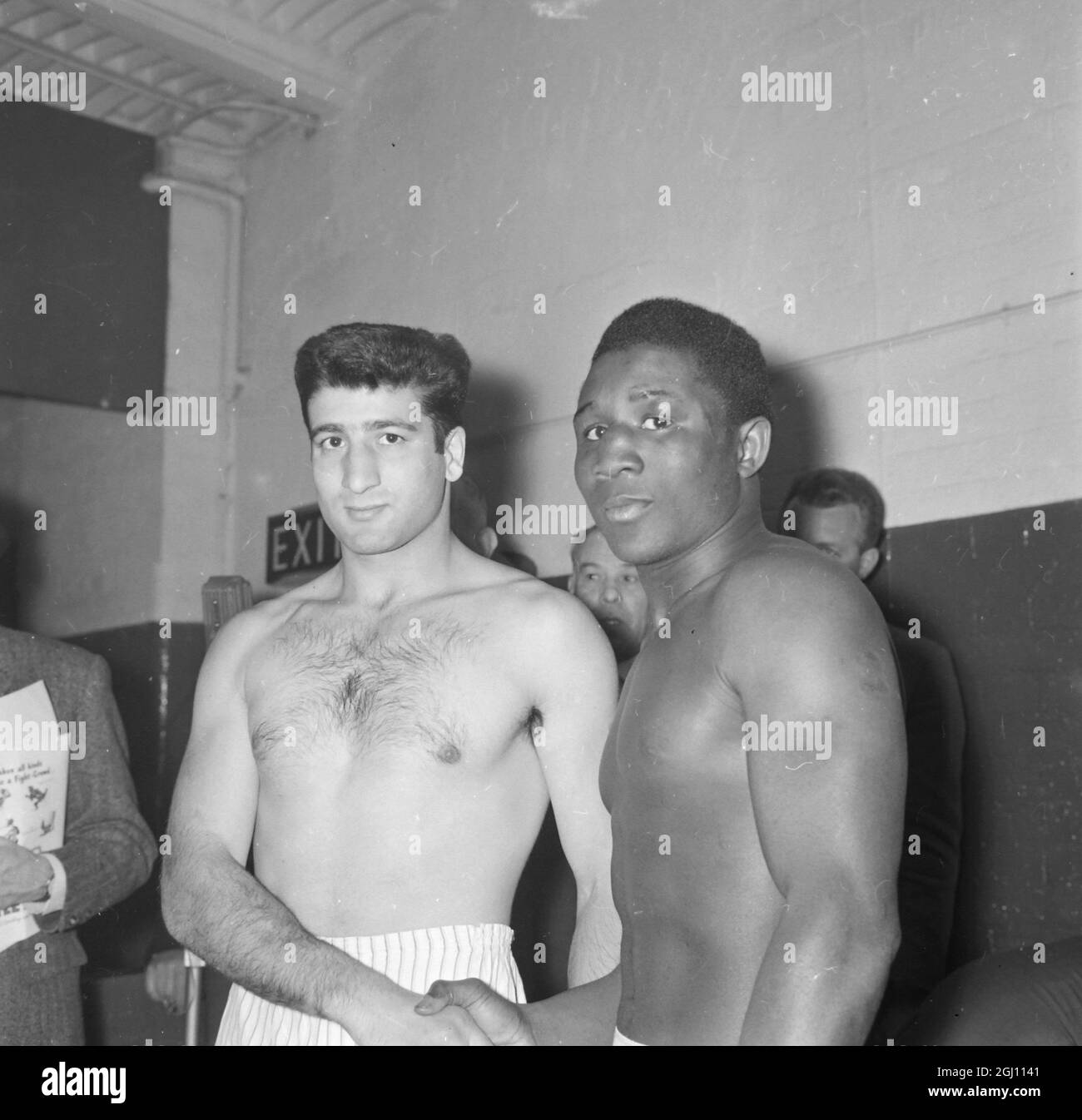 BOXING WELTERWEIGHT BOSWELL ST LOUIS WITH JOE SALCI EMPIRE POOL 30 MAY ...