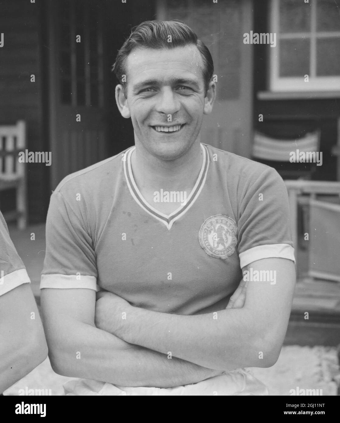 PETER SILLETT CHELSEA FOOTBALL CLUB PORTRAIT - 28 JULY 1961 Stock Photo ...