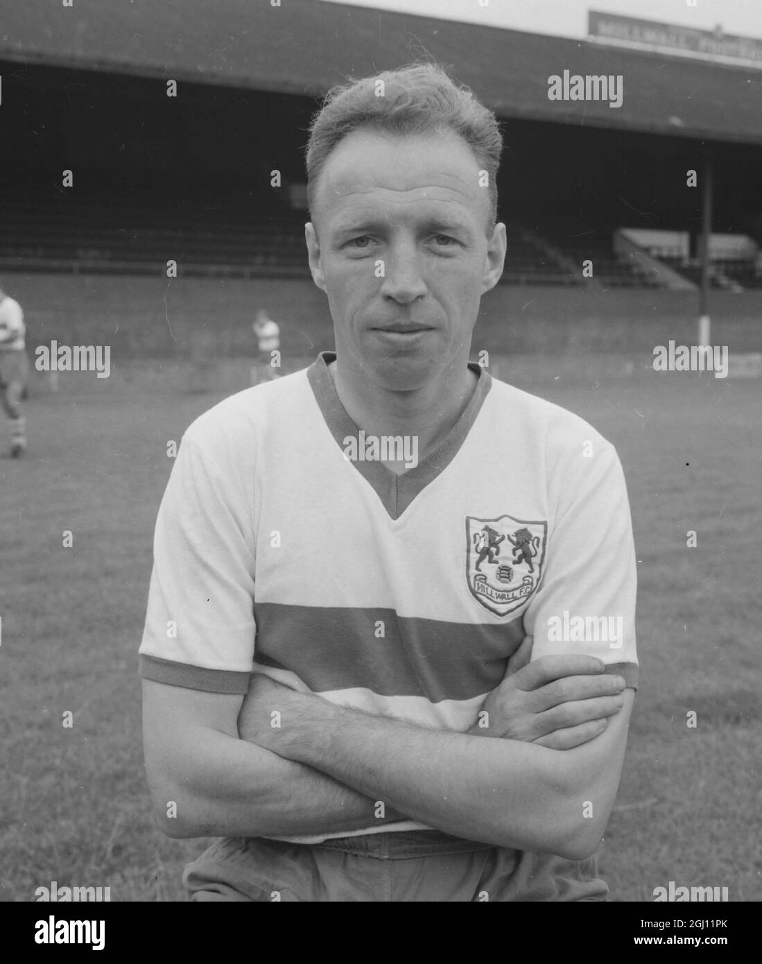 TOMMY GARRETT T FOOTBALLER MILLWALL FOOTBALL CLUB - 31 JULY 1961 Stock ...