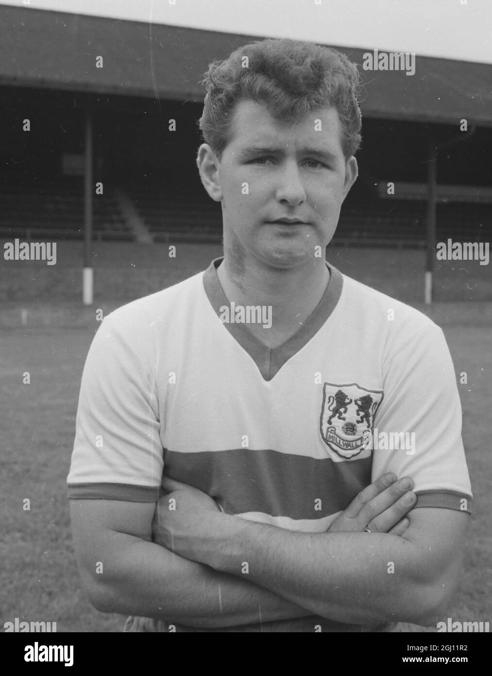CARL WILSON FOOTBALLER MILLWALL FOOTBALL CLUB 31 JULY 1961 Stock Photo ...