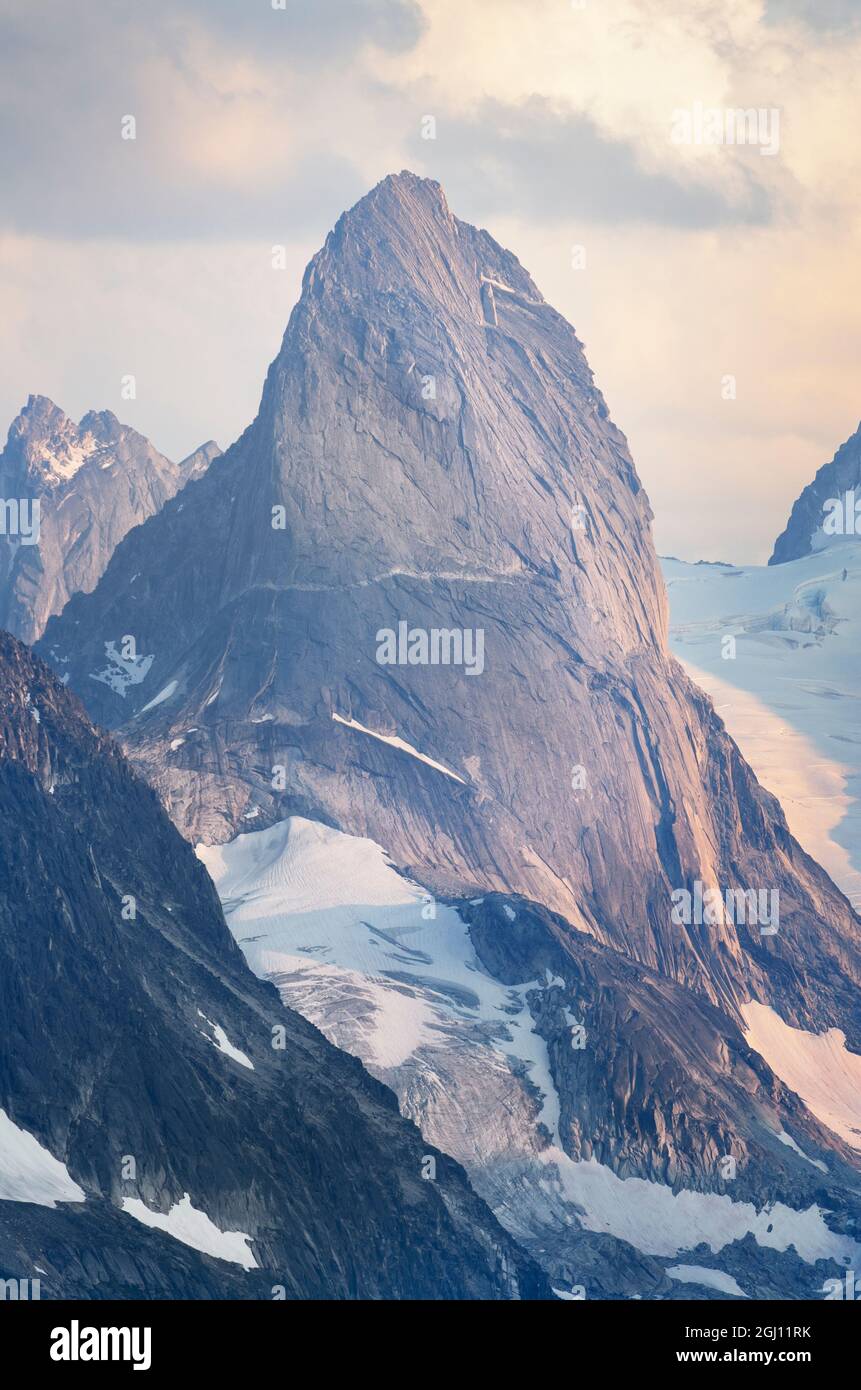 Bugaboo Spire, Bugaboo Provincial Park. Purcell Mountains, British ...