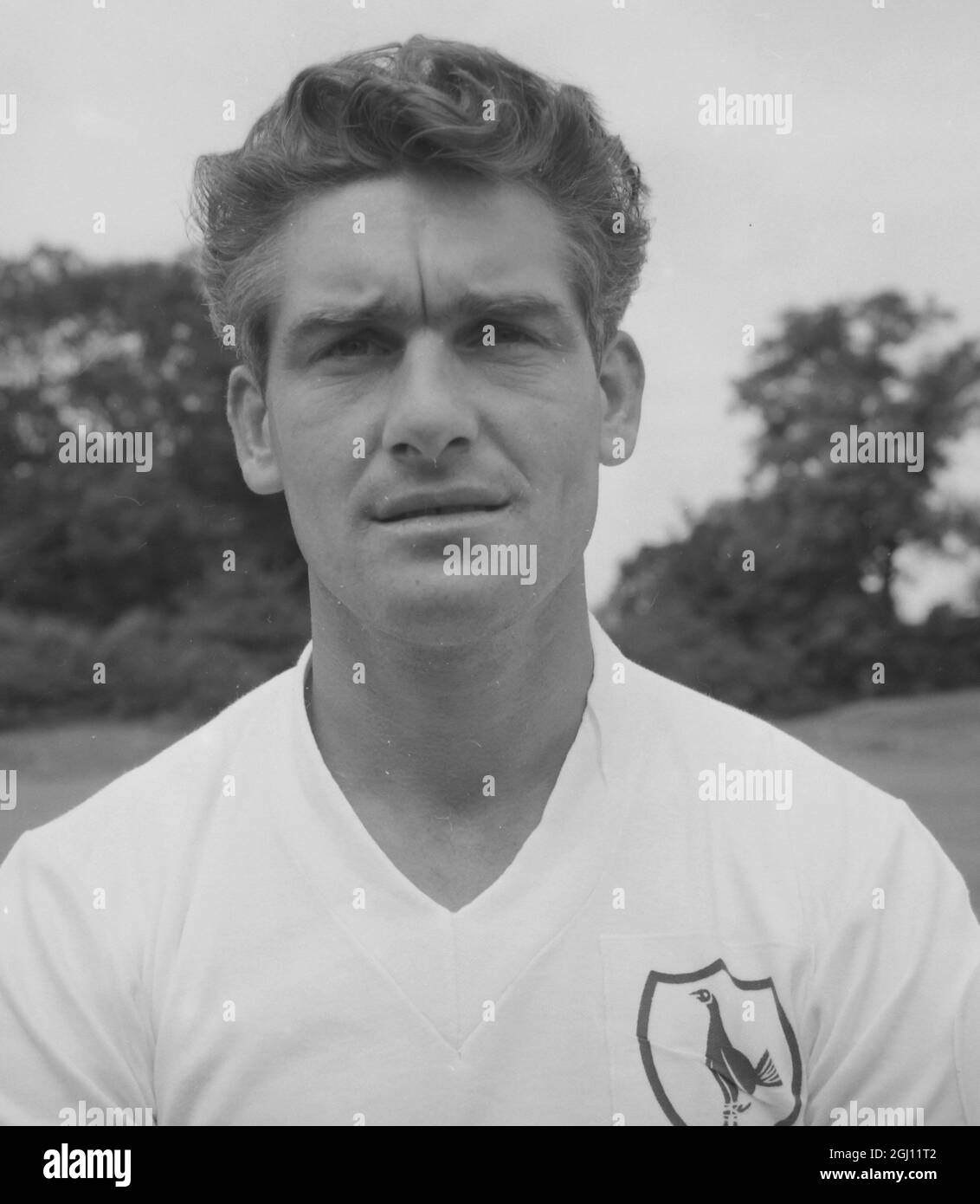 RON HENRY - PORTRAIT OF FOOTBALLER, TOTTENHAM HOTSPUR FOOTBALL CLUB ...