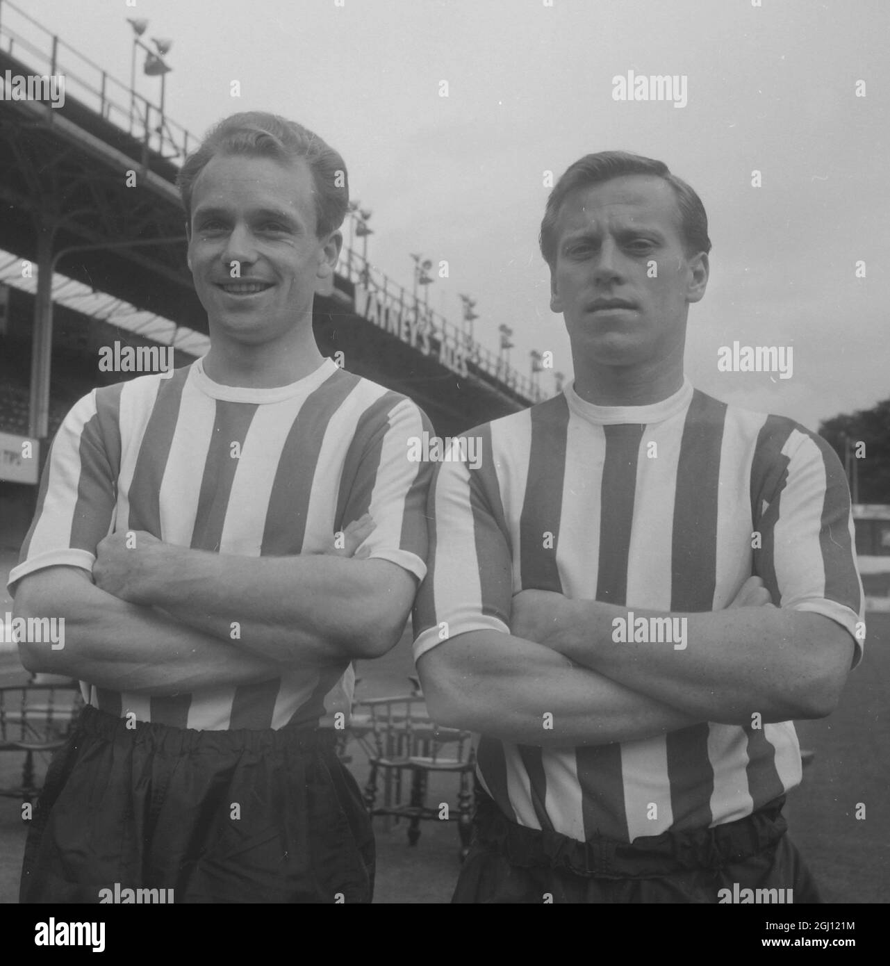 DEREK REEVES AND GEORGE O'BRIEN - PORTRAIT OF FOOTBALLER, SOUTHAMPTON ...