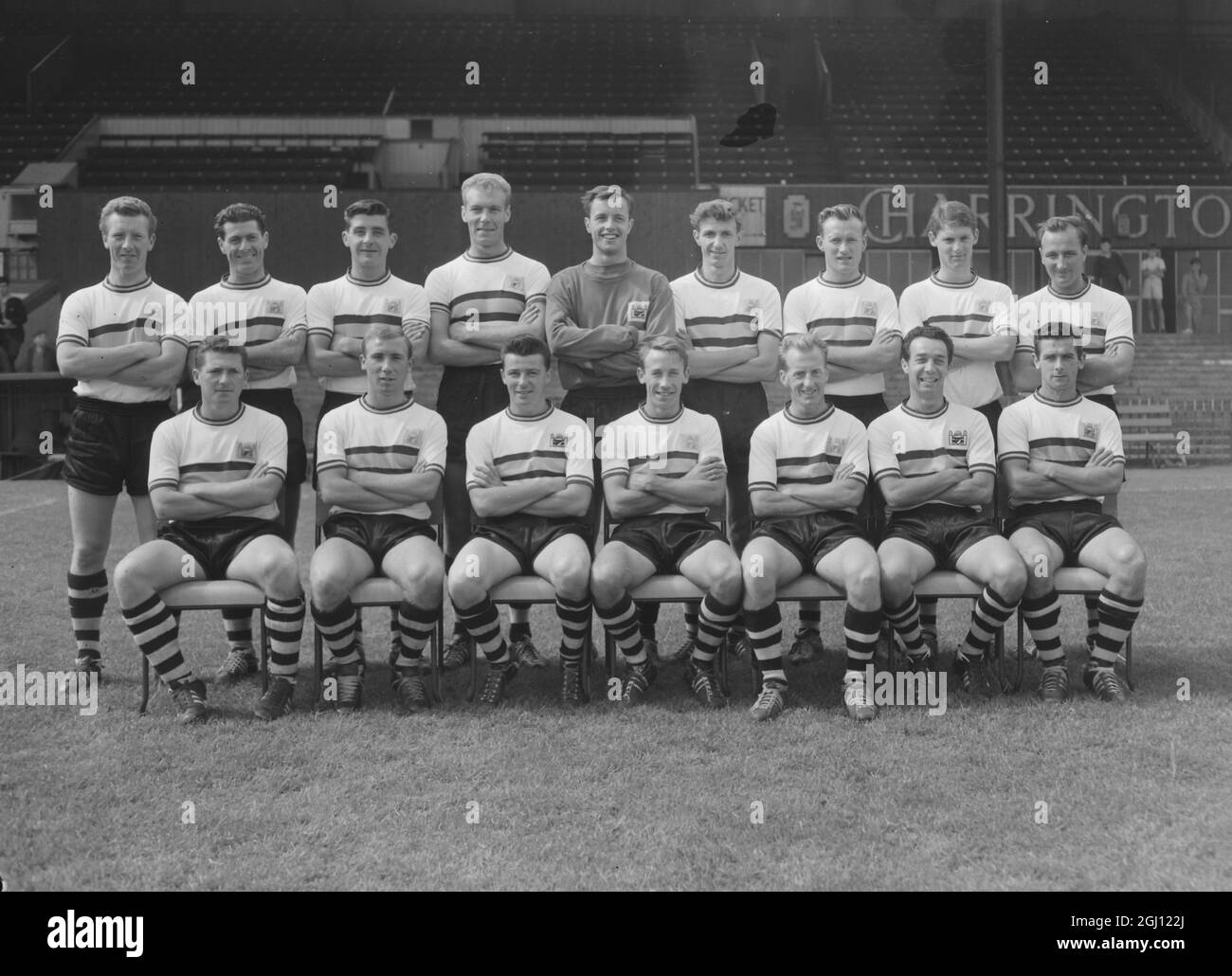 PORTRAIT OF FOOTBALLERS, CRYSTAL PALACE FOOTBALL CLUB FC 21 AUGUST 1961 ...