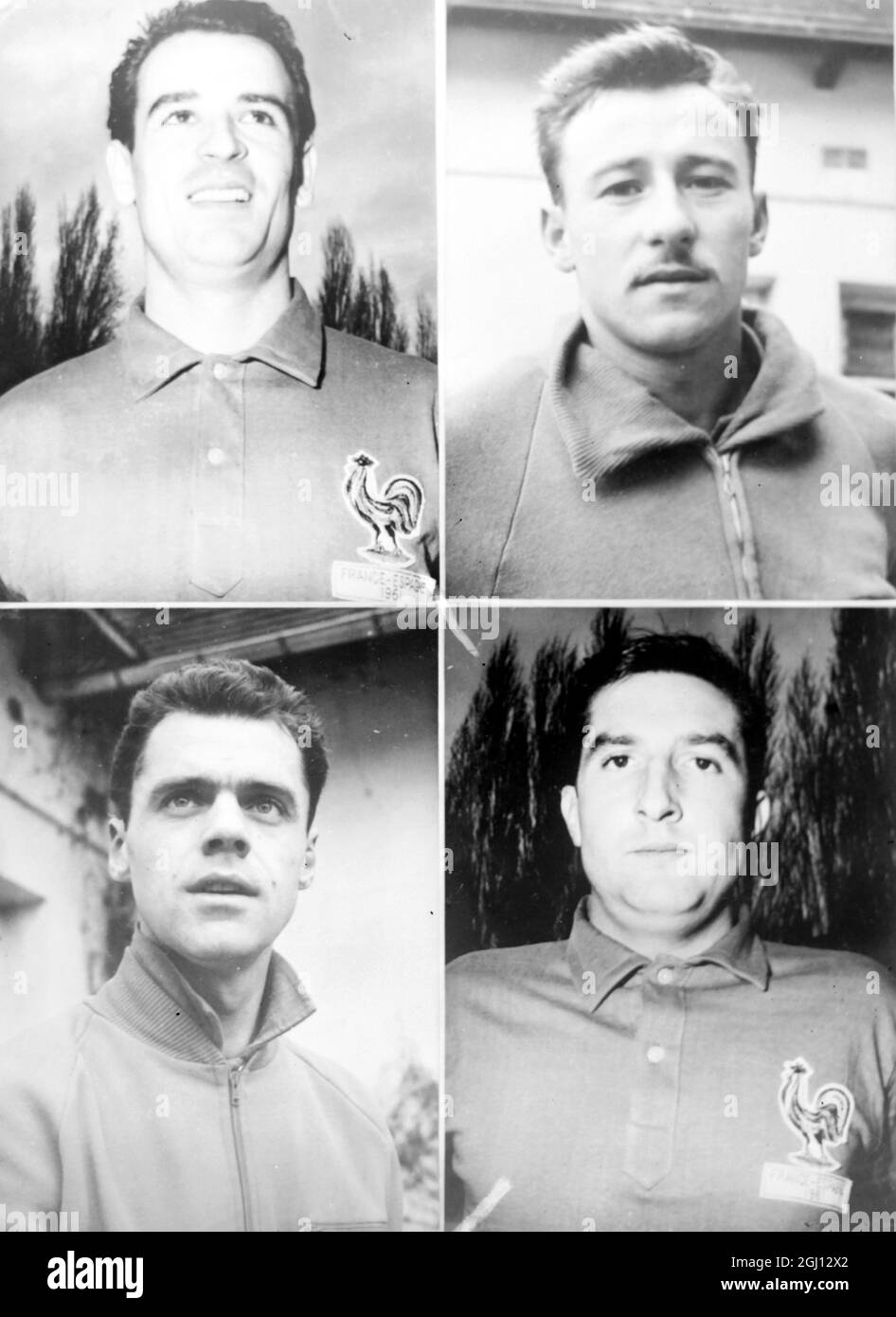 FRACOIS HEUTTE, MARYAN WISNIEWSKI, LUCIEN MULLER AND RENE FERRIER ...