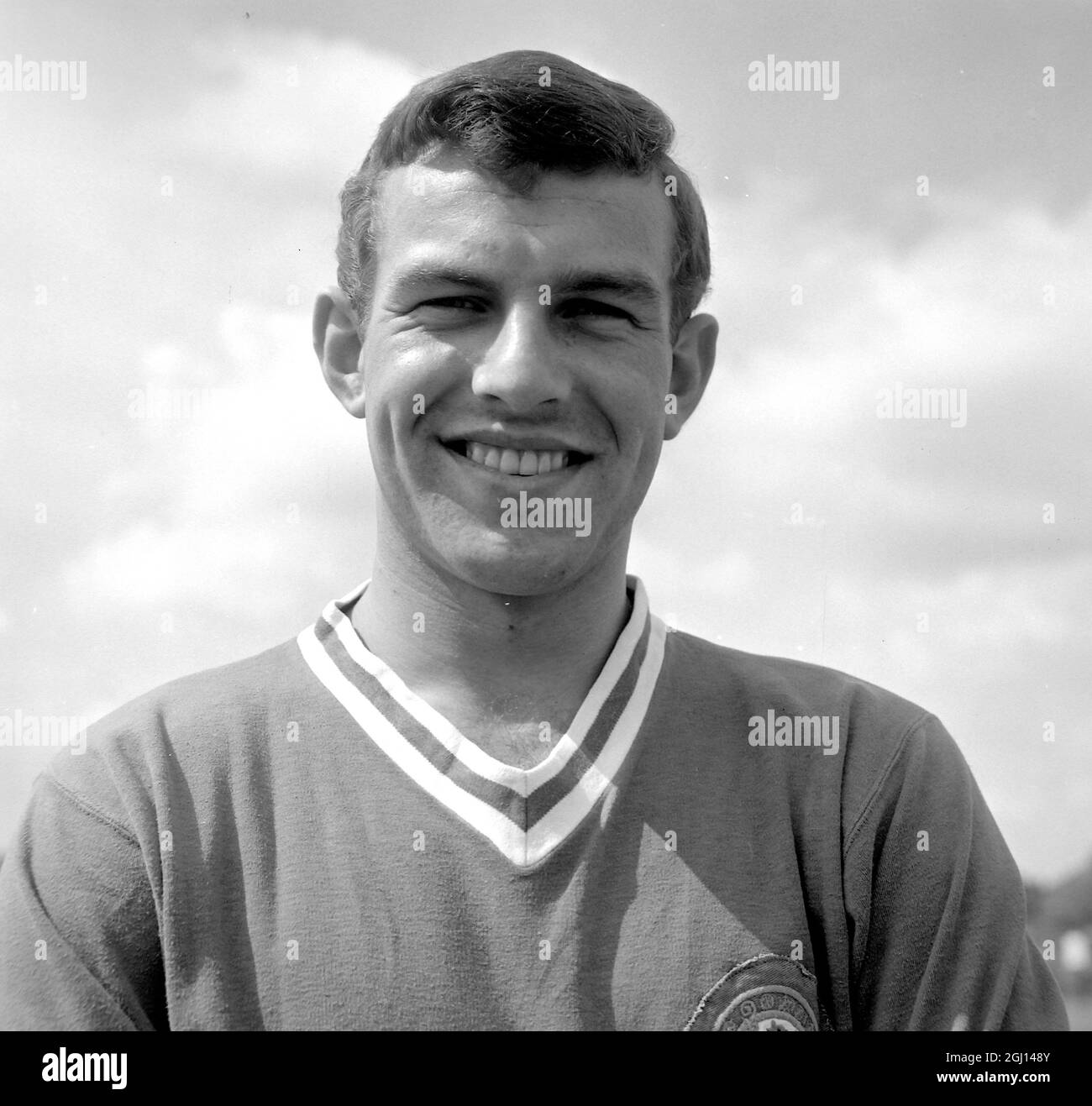 DENIS BUTLER - PORTRAIT OF FOOTBALLER OF CHELSEA FC FOOTBALL CLUB ...