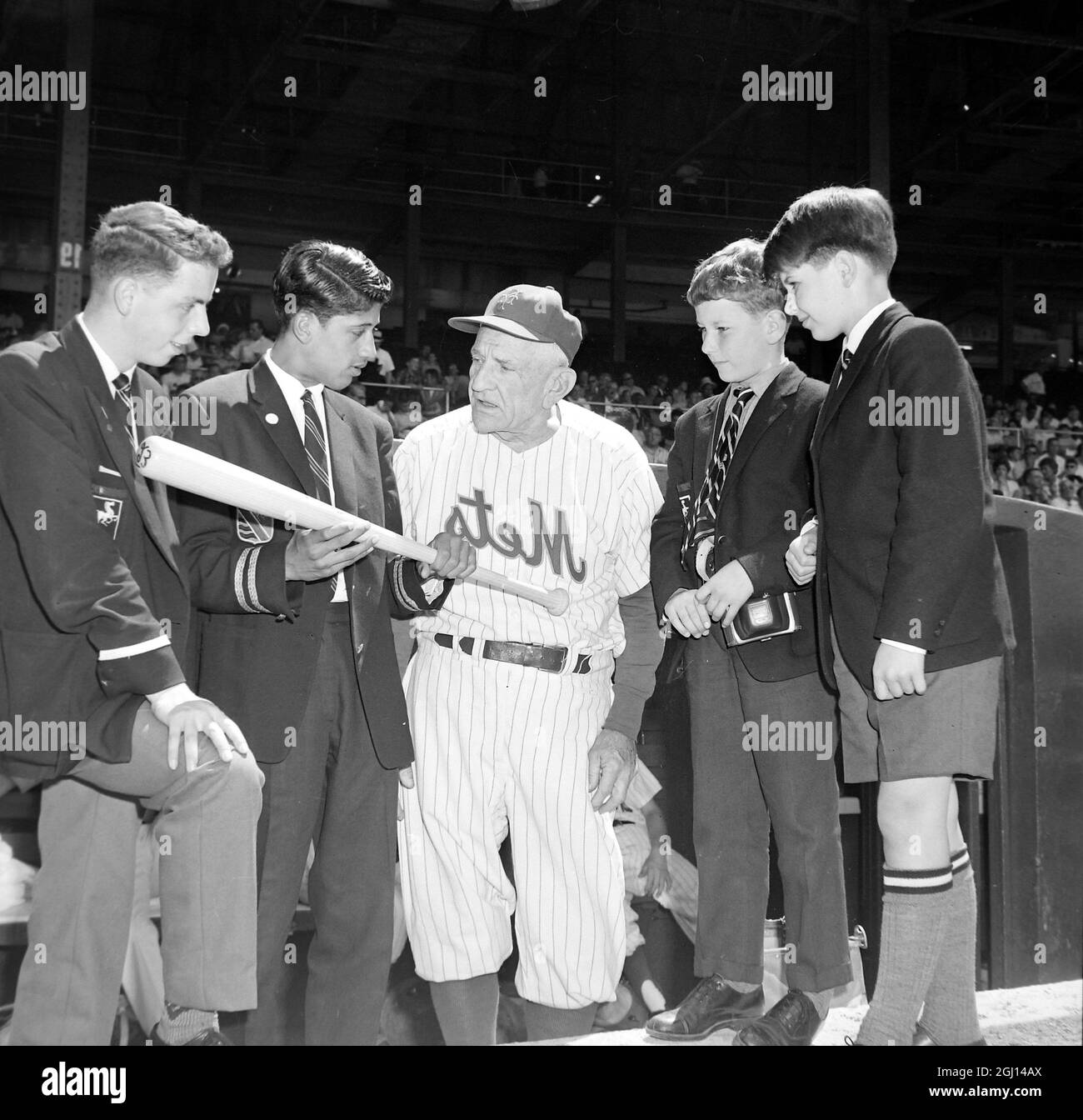 NOEL JACKSON WITH CASEY STENGEL - BASEBALL COACH IN NEW YORK - ; 3 ...