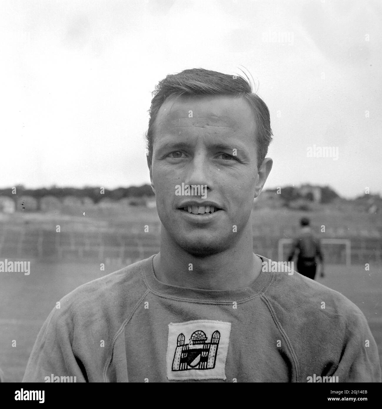 RAYMOND ROUSE - PORTRIAT OF FOOTBALLER, PLAYER OF CRYSTAL PALACE FC ...