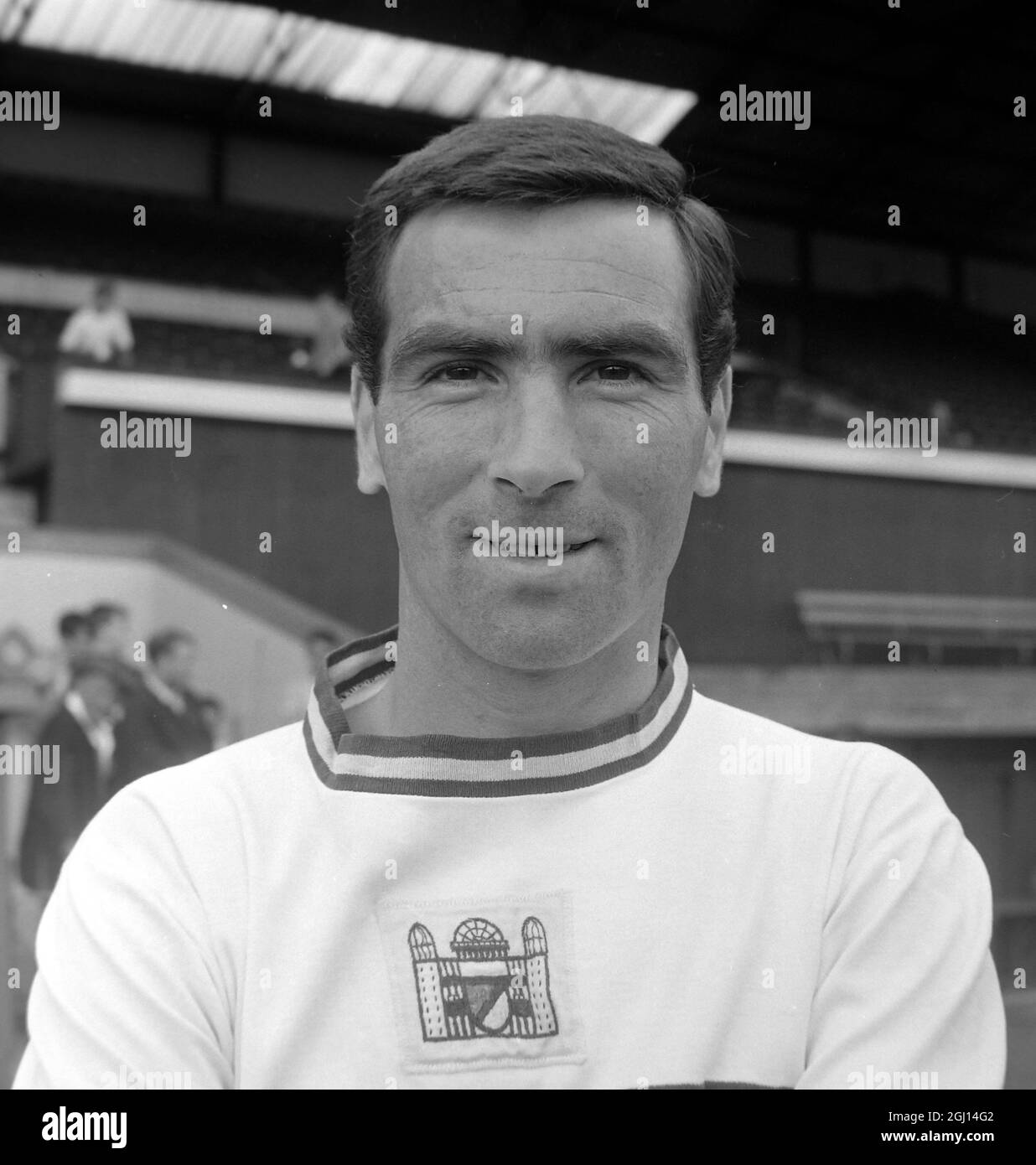 PETER BURRIDGE - PORTRAIT OF FOOTBALLER, PLAYER OF CRYSTAL PALACE FC ...