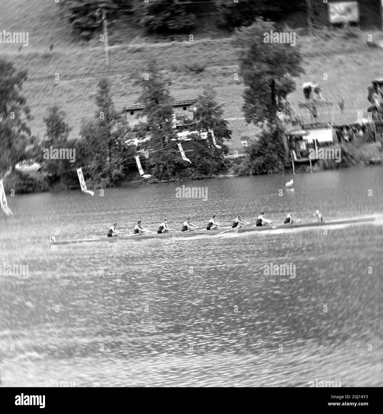 Rowing finish line Black and White Stock Photos & Images - Alamy