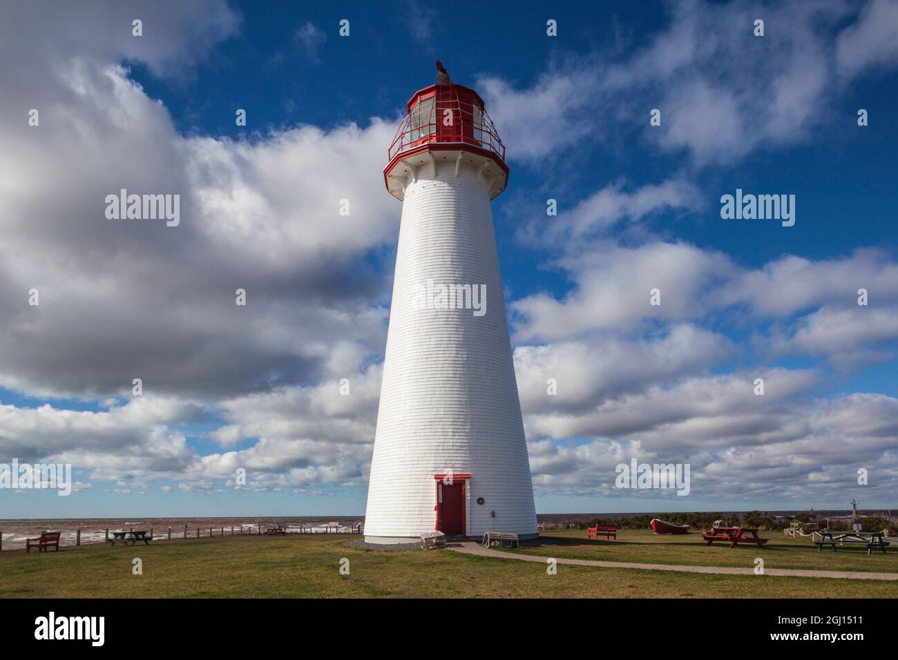 Canada, Prince Edward Island, Point Prim Lighthouse Stock Photo - Alamy