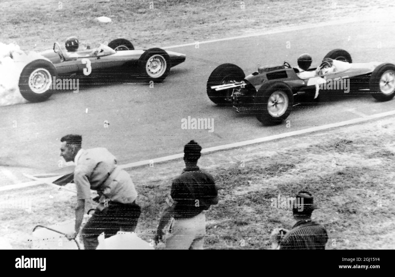 RACING DRIVER GRAHAM HILL AND JIM CLARK J S AFRICAN GRAND PRIX - ; 29 ...